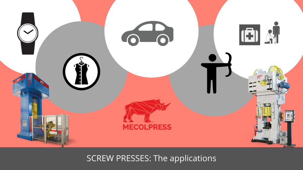 Screw Presses: Discover the application sectors and the functioning